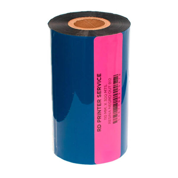 Ribbon Resina 110 mm. x 300 mts - RIBBON ETIQUETAS