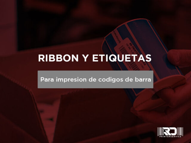 Ribbon y etiquetas para impresion de codigos de barra - RIBBON ETIQUETAS