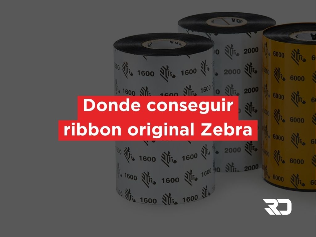 Donde conseguir ribbon original Zebra - RIBBON ETIQUETAS